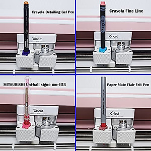 Pen Adapter Set Compatible with Cricut (Explore Air 3,Air 2,Air, and Maker 3,Maker), 14Pcs Pen Adapter Compatible with(Sharpie/Bic/Crayola/Sakura/Pilot/Paper Mate/Mitsubishi uni-Ball)