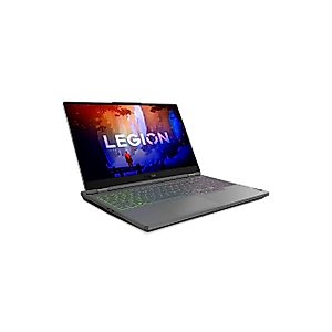 Lenovo Legion 5 15ARH7H, 15.6 Gaming Notebook, AMD Ryzen 7 6800H 3.20GHz, NVIDIA GeForce RTX 3060 Laptop GPU, 64GB RAM 2TB Storage, Wi-Fi 6E, Bluetooth 5.2, Win11, Storm Grey, W/GaLiMu