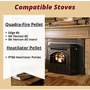 Pellethead Replacement QuadraFire Mt. Vernon AE & Edge 60 Thermocouple K + Protection Tube Bundle