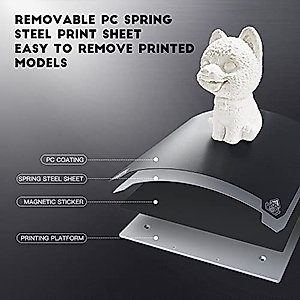 Creality 3D Printer Ender 3 S1 with CR Touch Auto Leveling, High Precision Z-axis Double Screw, Removable Build Plate, Beginners Professional FDM 3D Printer 8.66"(L) x 8.66"(W) x 10.63"(H)