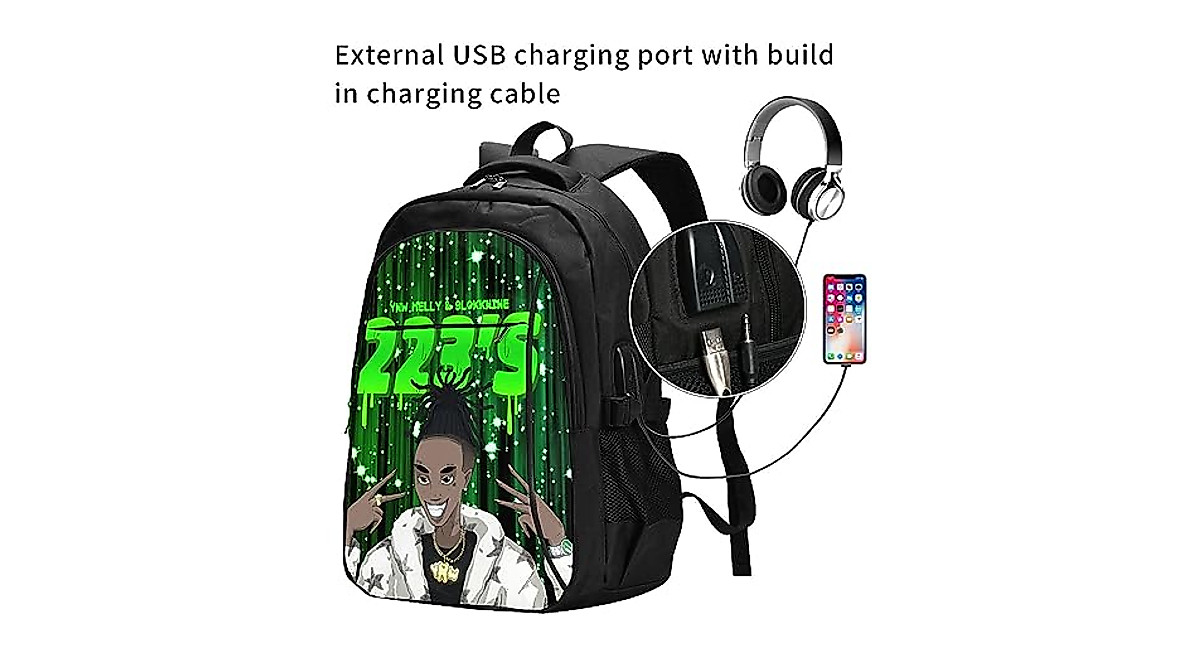 HAUoRpUw Y*N*W Rapper Melly Backpack — 🛍️ The Retail Market