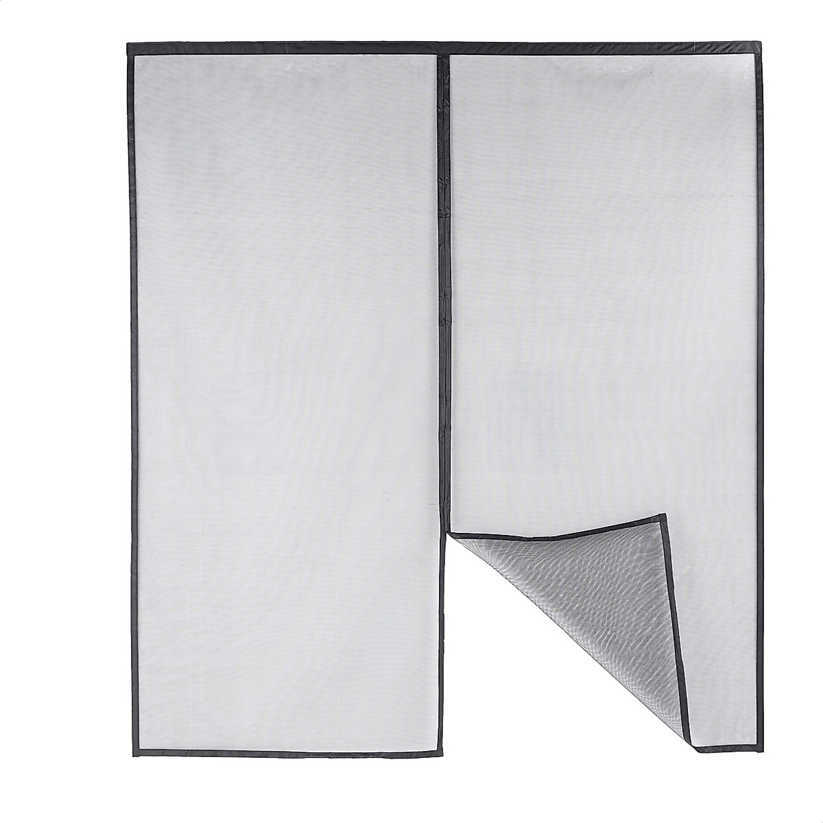 Amazon Basics AB-SD100, Black Magnetic Screen Door-38-Inch x 82-Inch, 38 x 82