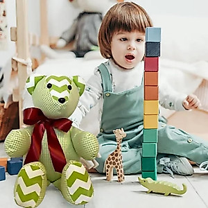 Memory Bear Template Ruler Set,10 PCS Memory Bear Template Ruler Set Acrylic Quilting Template Cutting Set for Sewing Bear Pattern Template Home Sewing Art Craft（10inch-Without an Instruction Manual）