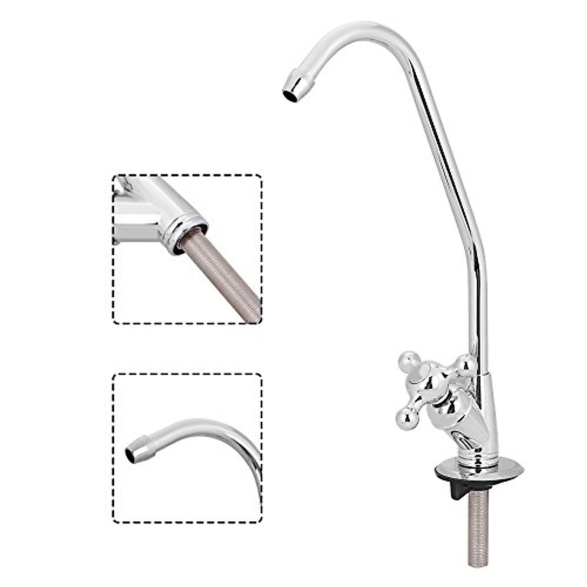 Water Filter Faucet Reverse Osmosis Faucet RO Tap Single Handle Drinking Water Faucet for Drinking Cooking