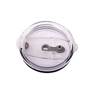 CocoStraw Straw Hole Flip LID for 30 oz Stainless Steel Vacuum Cups Ozark Trail Tumbler Rambler Brand Spill Proof LEAK FREE