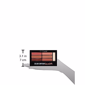 Maybelline New York Lip Studio Color Contour Lip Palette, Blushed Bombshell, 0.17 oz.