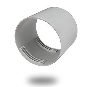 5.9 inch Portable Air Conditioner Exhaust Hose Coupler with Packing Box AC Hose Coupler A/C/Coupling/Connector, Support Clockwise/Counter-Clockwise Thread, AC Coupling Extension