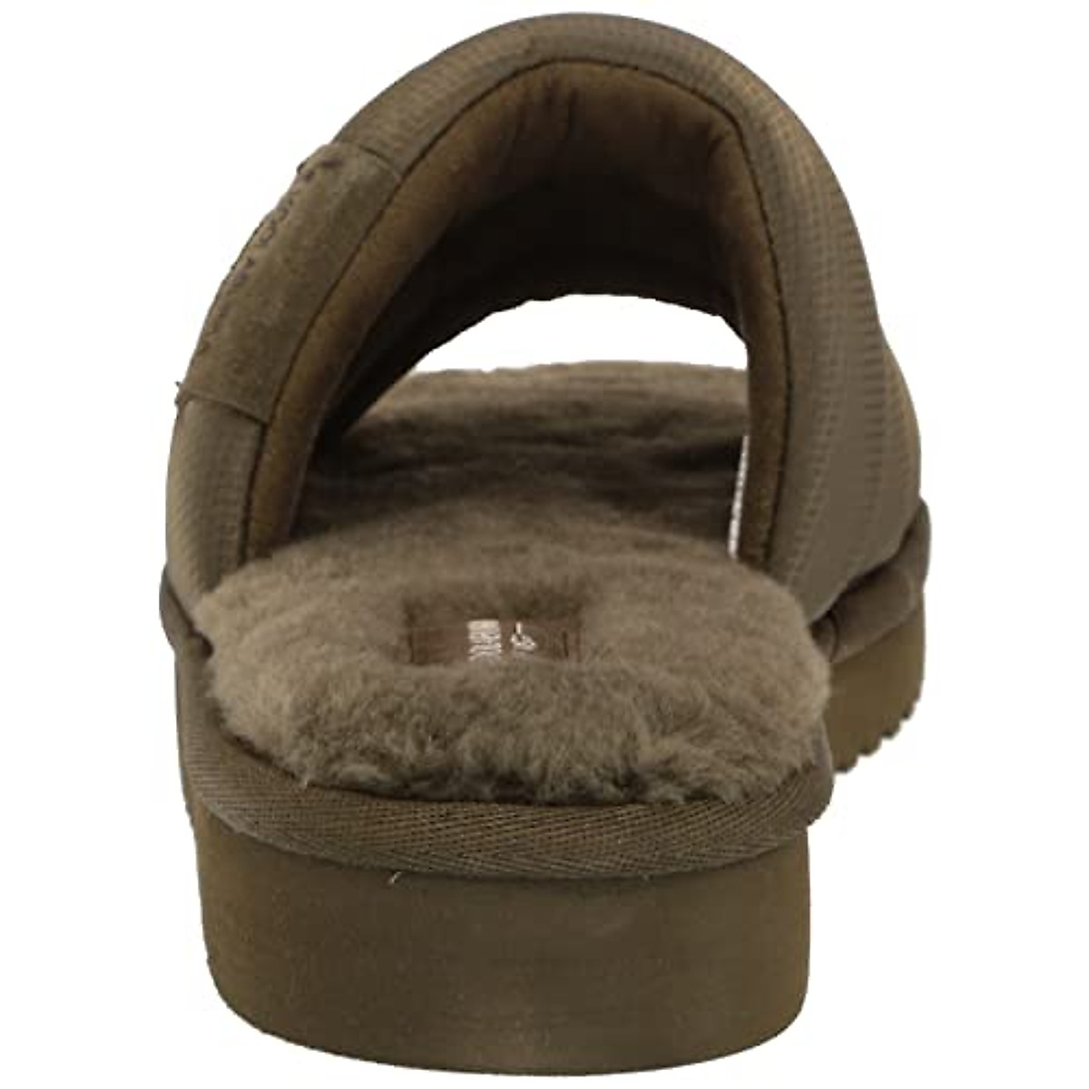 Koolaburra by UGG Men's ROMMIE Nylon Slipper, Dark Olive, 11