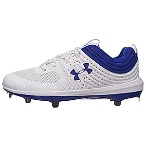 Under Armour Women's UA Glyde ST Softball Cleats 6.5 White