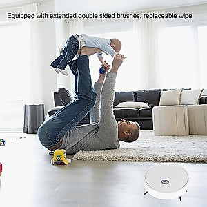 Pssopp Robot Vacuum Cleaner Mopping Machine for Abs Lazy Household Sweeper Sweeping Brushes for Long Wiper Robotic Vacuums