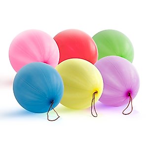 150-Pack Neon Punch Balloons I Punch Balloons Party Favors for Kids I Heavy Duty Punching Balloons with Rubber Bands I Punching Balloons for Kids I Birthday Decorations Party Balloons Kids Outdoor Toy