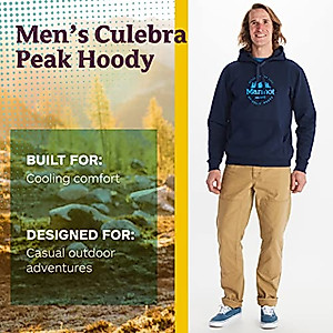 MARMOT Men's Culebra Peak Hoody, Arctic Navy, Large