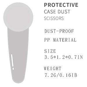 Baby Food Scissors Ceramic，Portable Baby Food Scissors without BPA With Box And Dust Cover (Green)