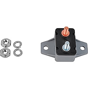 attwood 7623-7 Compact 50-Amp Marine Boat 12V/24V Circuit Breaker, metal