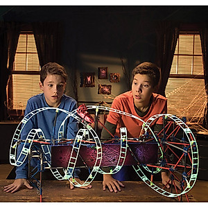 K'NEX Thrill Rides – Web Weaver Roller Coaster Building Set – 439 Pieces – Ages 9 and Up – Construction Educational Toy, Multicolor