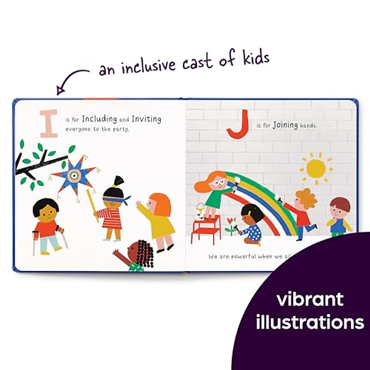 ABCs of Kindness: Everyday Acts of Kindness, Inclusion, and Generosity from A to Z, Read-Aloud ABC Kindness Board Book for Toddlers and Preschoolers (Highlights Books of Kindness)