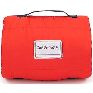 Jay Franco Marvel Spidey & His Amazing Friends Go Spidey Nap Mat – Built-in Pillow and Blanket - Super Soft Microfiber Kids'/Toddler/Children's Bedding, Ages 3-7