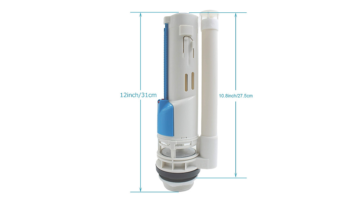 Teaayako Dual Flush Valve Replacement Kit for 2-Piece Toilets