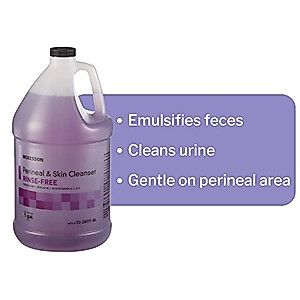 McKesson Perineal Skin Cleanser, Rinse-Free, Fresh Scent, 1 gal, 1 Count