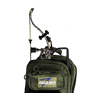 Excalibur Explore Take-Down Series Hunting Durable Versatile Spacious Nylon Zippered Padded Secure Crossbow Case with Shoulder Strap, Padded Handles, Internal Straps and Multiple Pockets