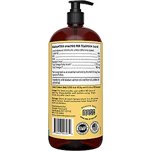 Grass-Fed Colostrum Powder Plus Omega Max Fish Oil - for Dog’s Immune Support, Skin, Allergies, Joint Care and Overall Health – Colostrum 3.20 Ounces - Omega Max 16 Ounces