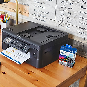 Brother Genuine LC401 Standard Yield 3-Pack Ink Cartridges â€“ Includes 1 Cartridge Each of Cyan, Magenta and Yellow , 3 Count (Pack of 1)