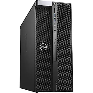 Dell Precision Tower 5820 Workstation W-2133 6C 3.6Ghz 32GB 500GB NVMe NVS 310 Win 11 (Renewed)