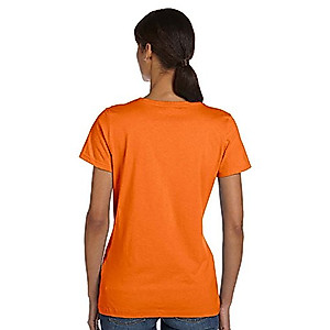 Fruit of the Loom Ladies' 5 oz., HD Cotton™ T-Shirt M TRUE RED