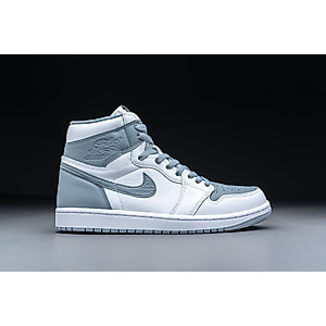 Nike Jordan Mens Air Jordan 1 High OG 555088 037 Stealth - Size 8.5, Stealth/White