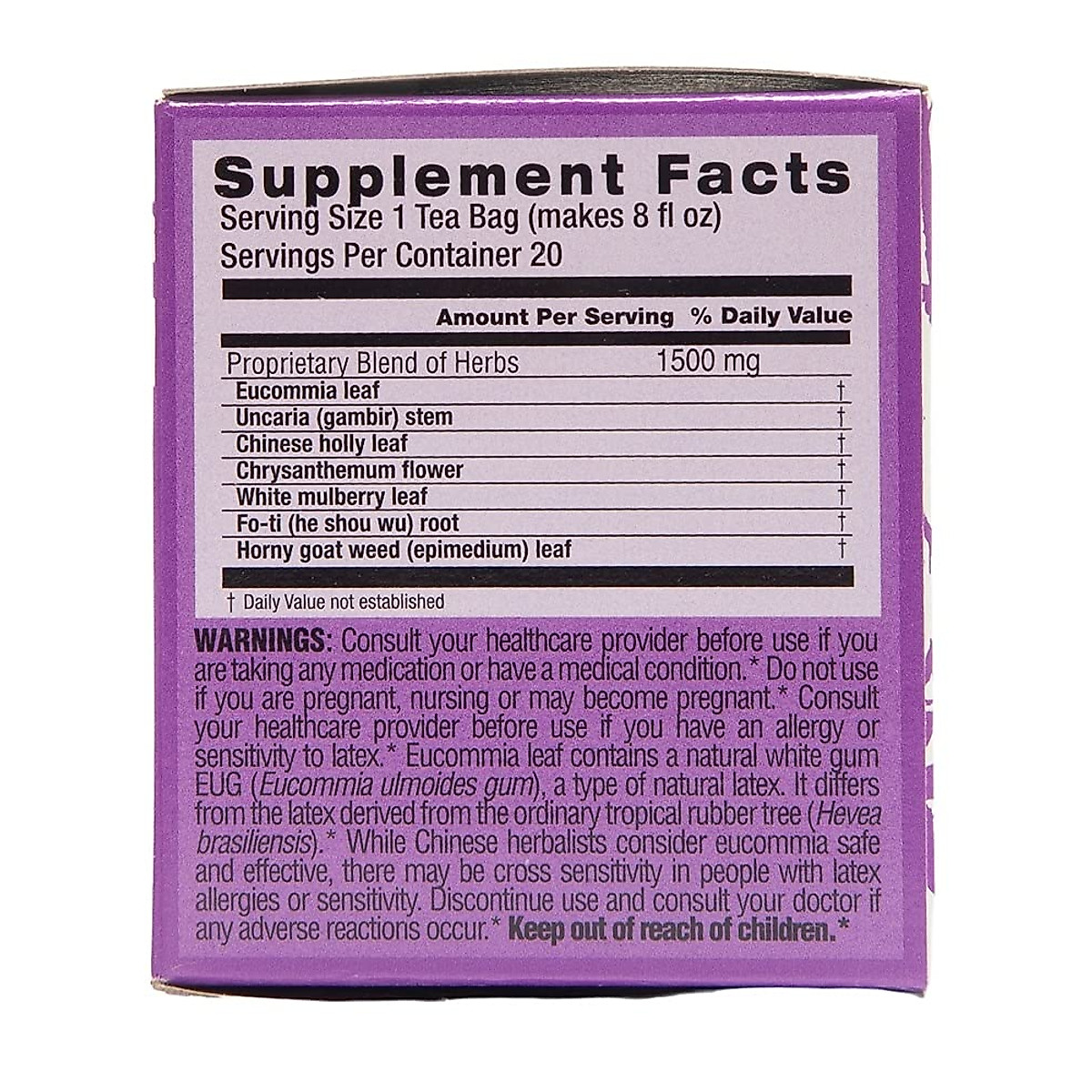 Triple Leaf Tea Blood Pressure