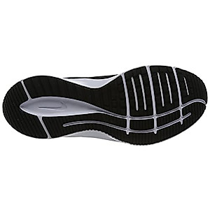 Nike Women's Race Running Shoe, Black White Hyper Pink Dk Smoke Grey, 6