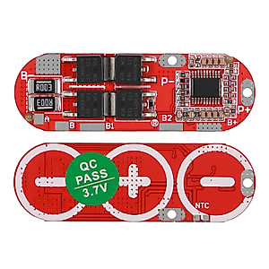 ACEIRMC 2pcs BMS 5S 21V 18650 Li-ion Lithium Battery Protection Circuit Charging Board Module PCM Polymer Lipo Cell PCB (5S BMS 25A 21V)