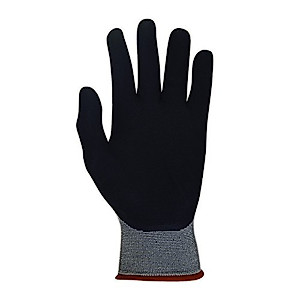 PIP 34-875/XL Maxi Flex Ultimate 34875 3/4 Foam Nitrile Palm Coated Gloves, 2XL, Black, XL (Pack of 12)