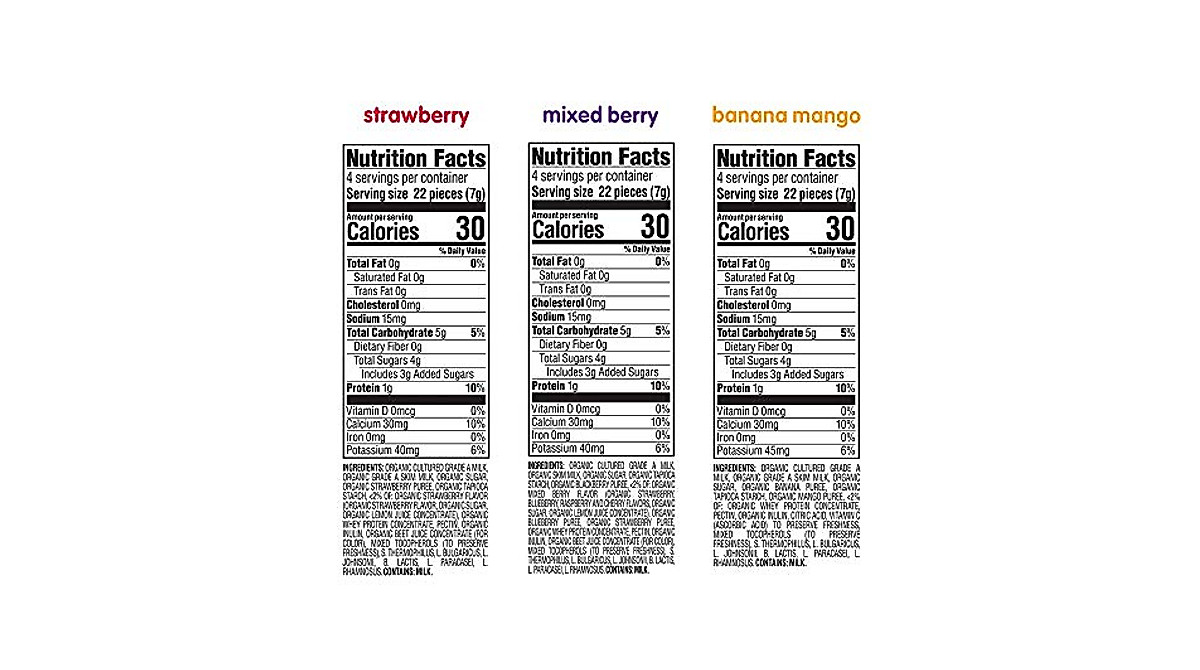 Happy Baby Organic Yogis Snacks – Healthy Freeze-Dried Yogurt & Fruit