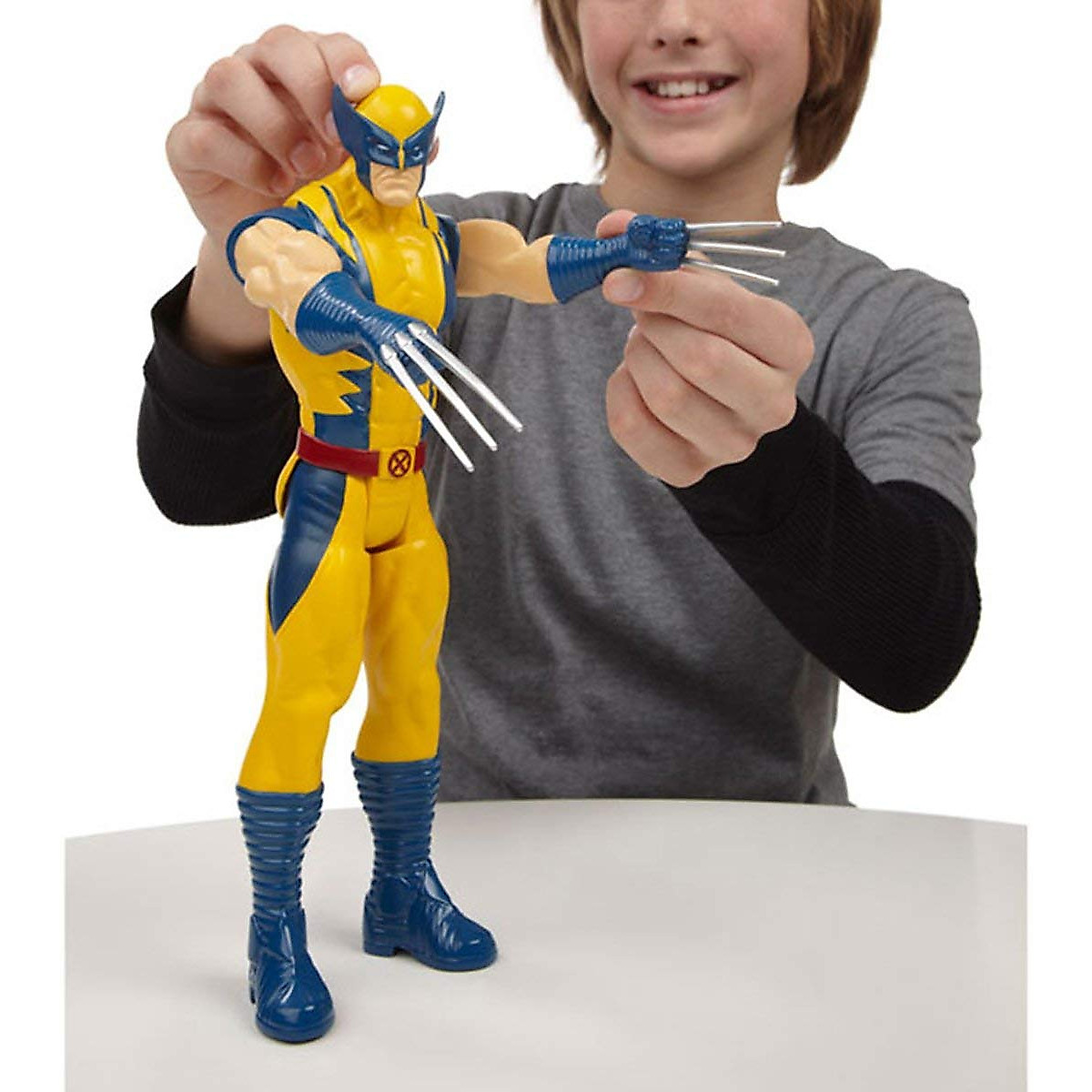 Marvel Titan Hero Series Wolverine 12 Inch, Thor Action Figure