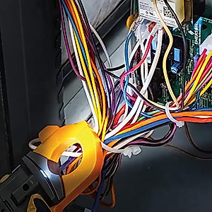 Klein Tools CL445 HVAC Clamp Meter, Auto-Ranging TRMS, NCVT, Measures Voltage, Current, Temperature, Micro Amps, InRush and More 1 1/2-Inch Jaw