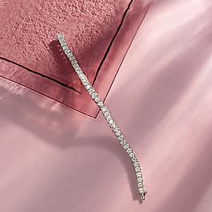 Ross-Simons 2.00 ct. t.w. Diamond Cluster Tennis Bracelet in Sterling Silver. 7 inches