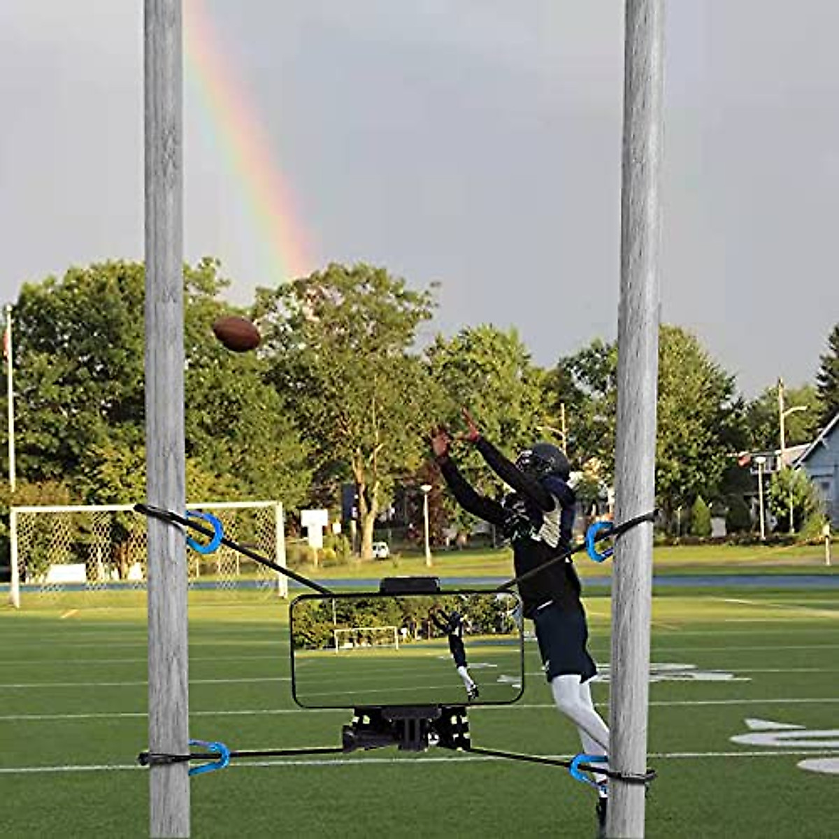 lekullna Fence Mount Gopro Fence Mount Compatible with GoPro, iPhone Mevo Start and Other Action Cameras for Softball, Tennis, Baseball, Football, Net/Chain Link Games Recording