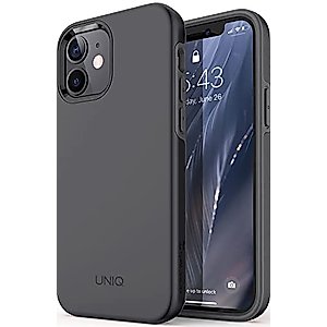 TEAM LUXURY Designed for iPhone 12 Case/iPhone 12 Pro Case, [Ultra Impact Resist] Shockproof Rugged [Anti-Scratch] Protective Case for iPhone 12/12 Pro Phone Case Cover 6.1 Inch, (Black)