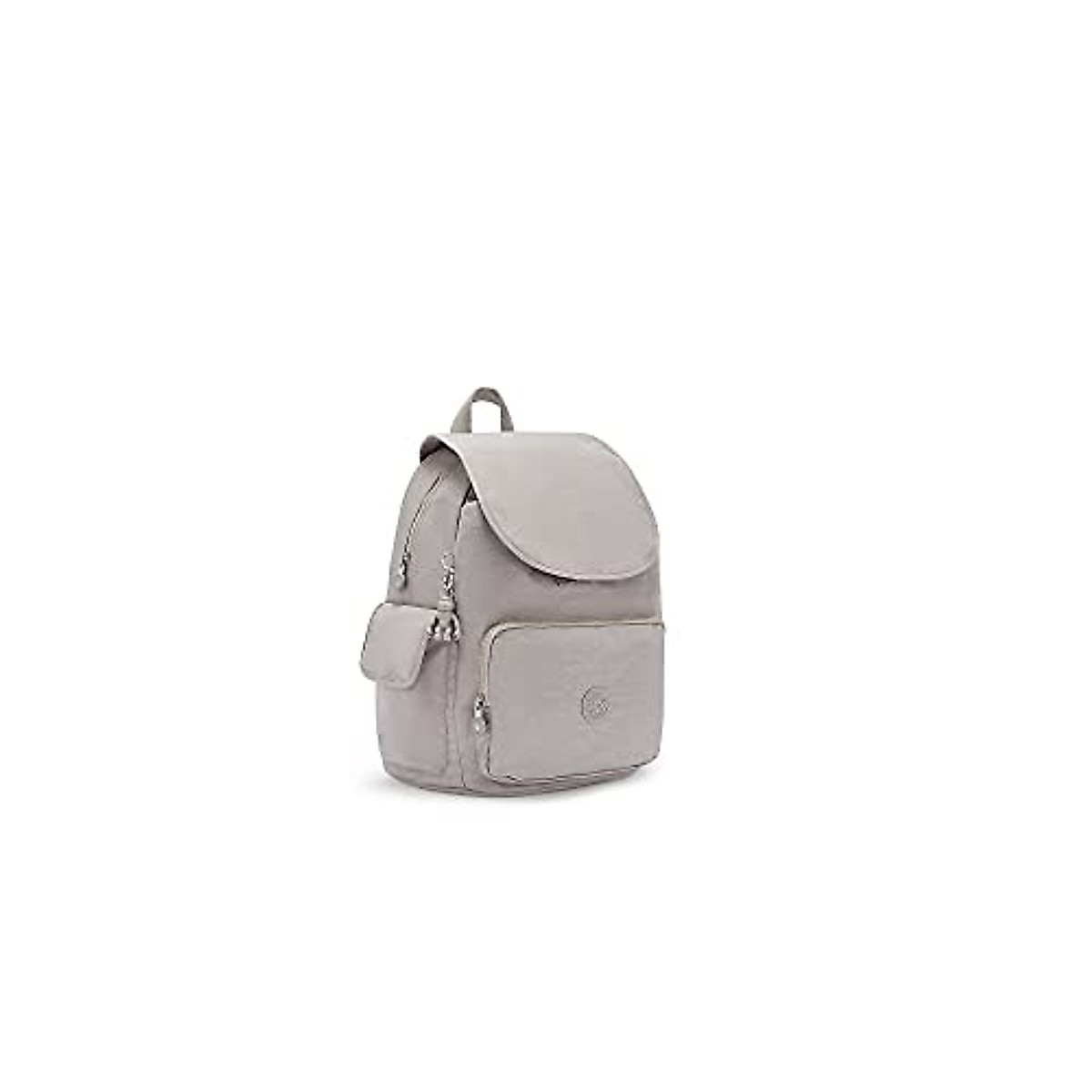 Kipling Women's City Pack Backpack, All-Day Versatile Daypack, Grey Gris, 10.5" L x 14.5" H x 6.75" D