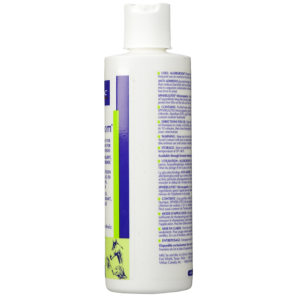 Virbac Allergroom Shampoo 8-Ounce