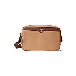 Tommy Hilfiger Gretta II Camera Crossbody Saffiano PVC Tannin One Size