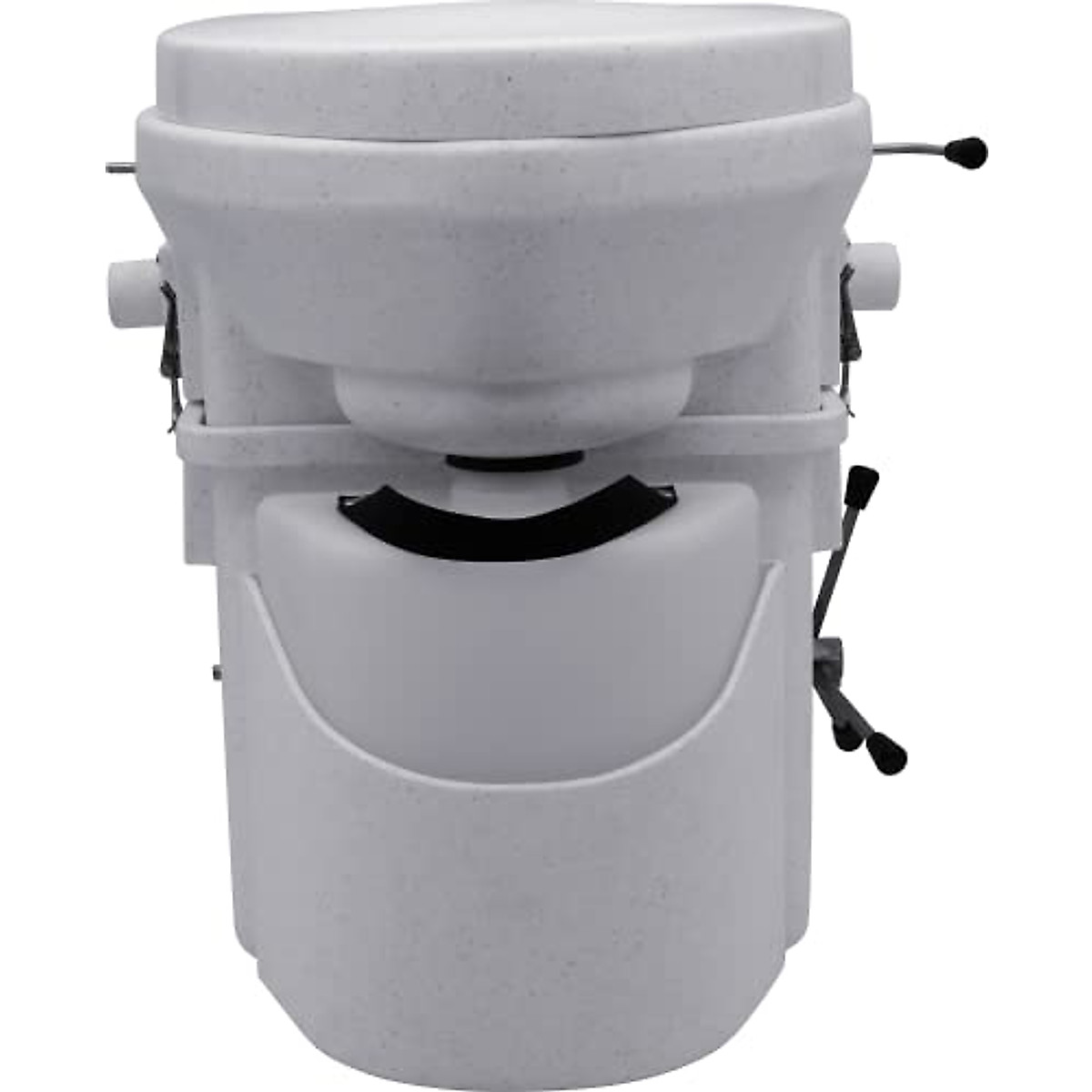 Nature's Head Self Contained Composting Toilet with Close Quarters Spider Handle Design