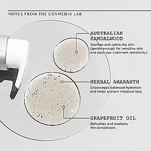 COSMEDIX Hydrating Face Wash for Women & Men, Benefit Clean Gentle Cleanser Gel - Moisturizing Face Cleanser & Pore Minimizer For All Skin Types - Facial Cleanser Makeup Remover for Glowing Skin