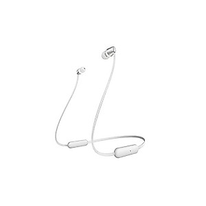 Sony WI-C310 Wireless in-Ear Headset/Headphones with Mic for Phone Call, White (WI-C310/W)