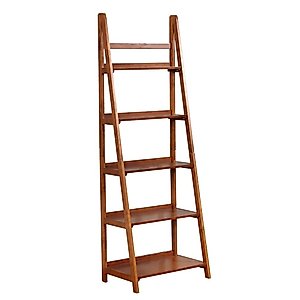 Linon Charlotte Bookcase - Color:Walnut Walnut