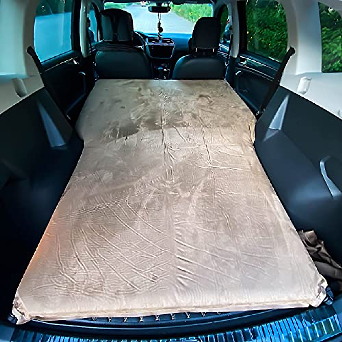 UILB Self Inflating Camping Mattress 2.7 Inches Thickness Automatic Car Mattress Double Oversize Bed Travel，Camping，SUV，MPV Home Guest (2021 Upgrade)