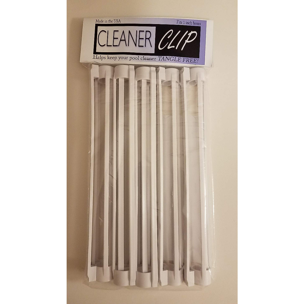Cleaner Clip (Pkg of 10 White Clips) Size 3/4 to 1 inch ONLY
