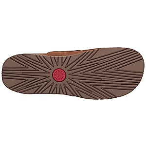 UGG Men's WAINSCOTT Slide Sandal, Chestnut Suede, 10