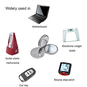 Cotchear 5pcs/Pack CR2016 Coin Battery CR2016 3V Lithium Cell Battery DL2016 ECR2016 LM2016 BR2016 CR 2016 Button Batteries for Watch Toy